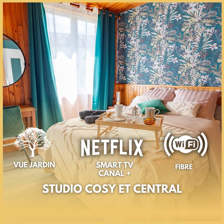 La Rosée - Studio Cosy à 50m Des Thermes, Smart Tv - Bourbonne-les-Bains