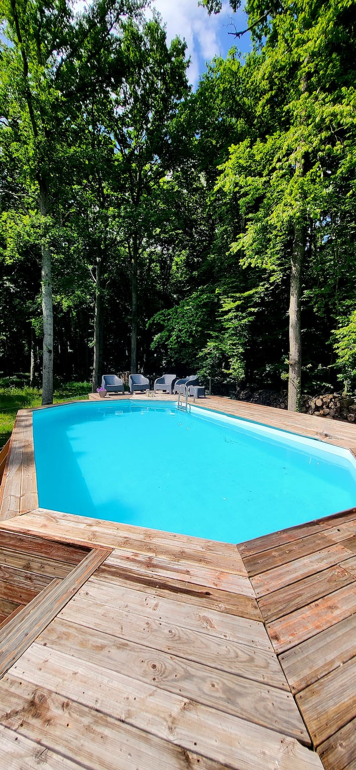 Nalan Godvicien, Spa, Piscine Chauffée, Forêt - Oise