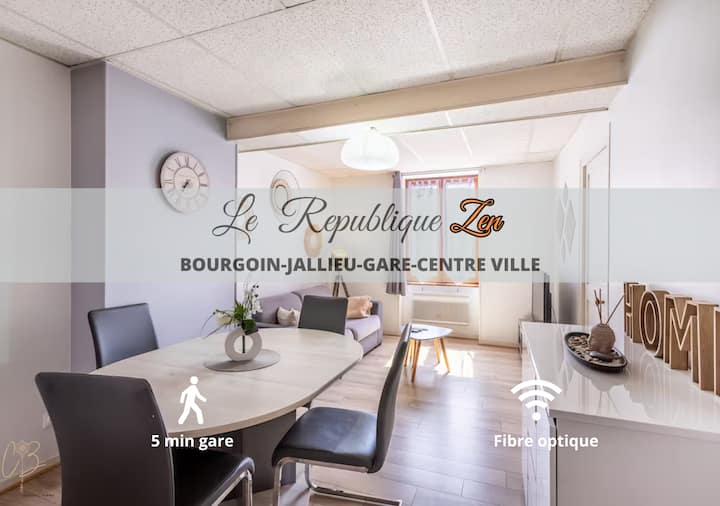 Le République Gare Centre Ville - Bourgoin-Jallieu