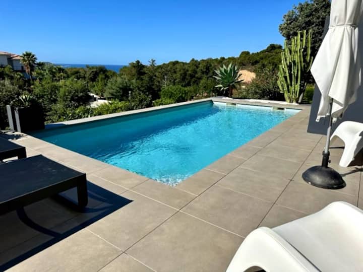 Porticcio  , Piscine Privée, Vue Mer,maquis - Porticcio