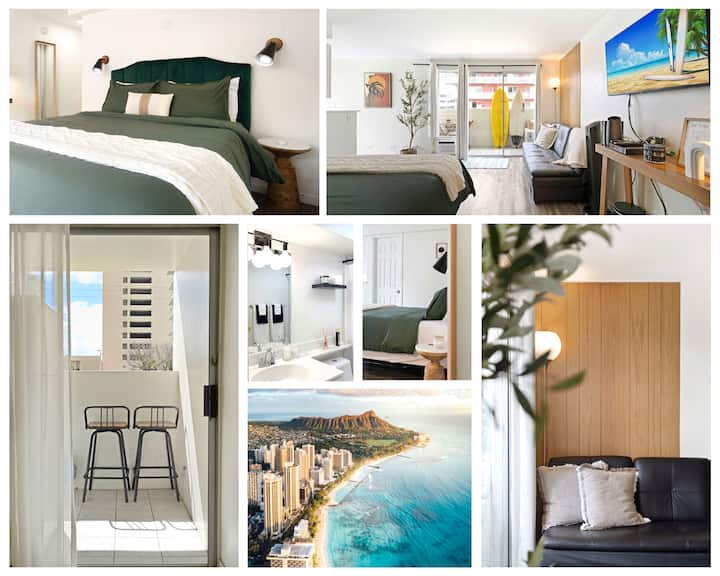 Two Blocks To Waikiki Beach L Free Beach Gear - Honolulu, HI