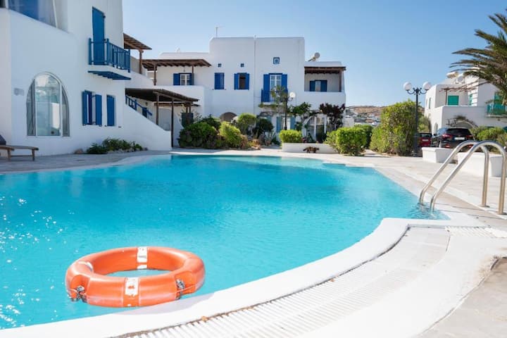 Pigeon House Upto 6 People With Pool Best Location - Mykonos Region