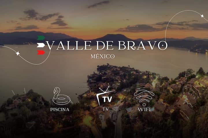 Cozy House+wifi+pool+tv+bbq+parking @Valledebravo - Valle de Bravo