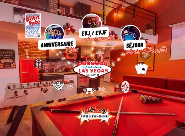 Privatisez "Las Vegas Game's" Casino & Bar à Jeux - Saint-Étienne