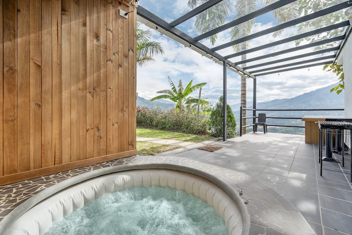 Cabaña Doble Con Jacuzzi Y Hermosa Vista Girardota - Copacabana