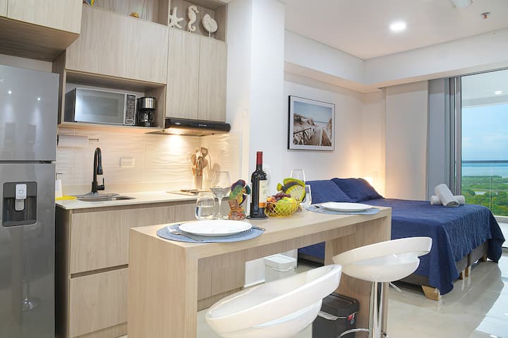 Goza 1542: Nueva Suite En Crespo - Cartagena