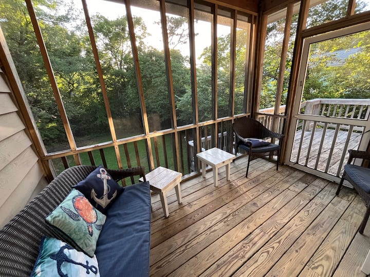 Coastal Canopy, Quiet, Beachside, Near Town,evlvl2 - エメラルド・アイル, NC