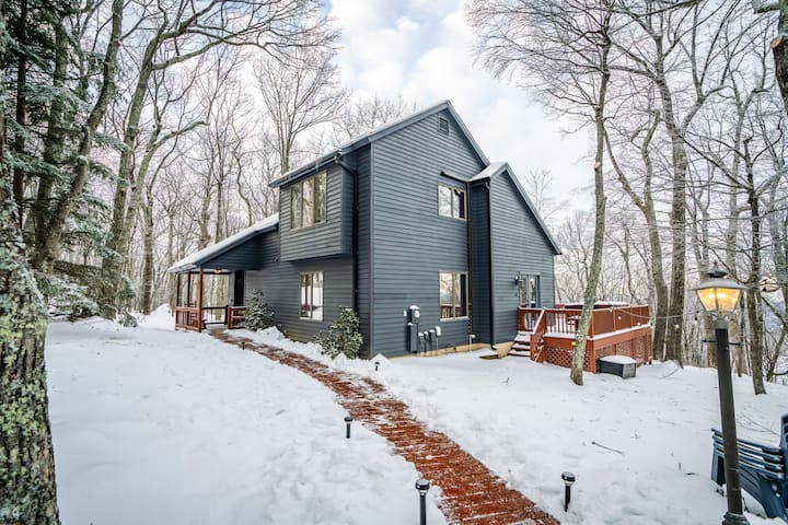 5 Min Toski! Valley View Dogok 50"tv Gas Fireplace - Wintergreen, VA