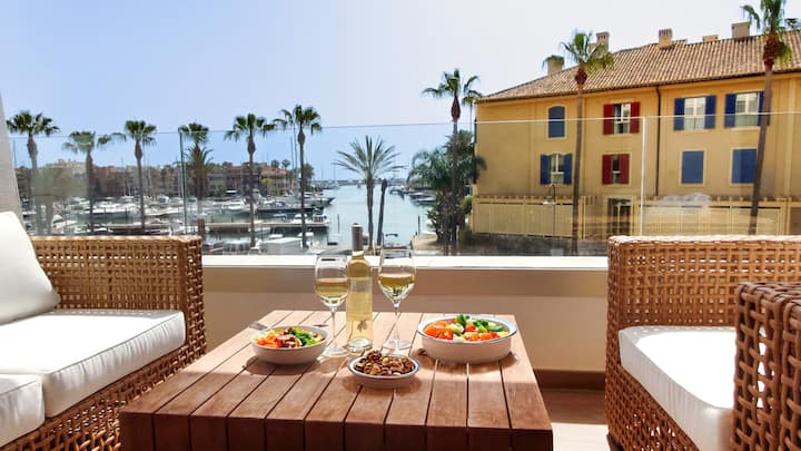 Charming "Sea Light" Apartment At Sotogrande Port - Sotogrande