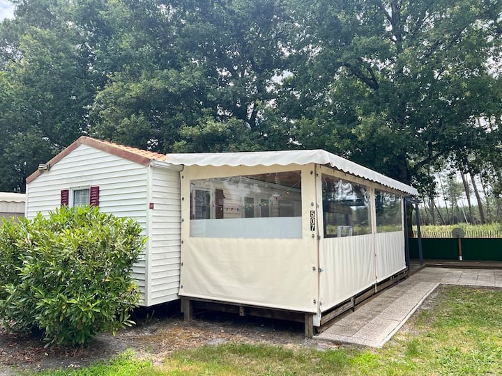 Mobil-home Camping Mimizan - Mimizan