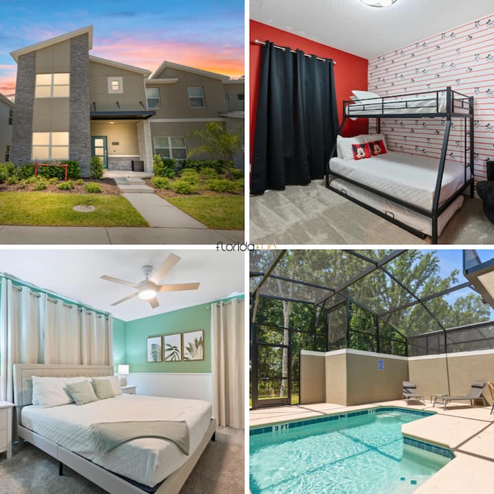New Home At Storey Lake-5bdrm/4bth/pool - Kissimmee, FL