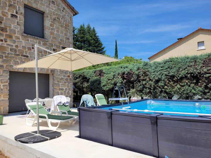 Maison Proche Rivière - Sud Ardèche - Joyeuse