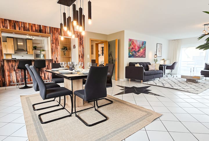 Star-apartment. Garden With Terrace. Calm. 120m² - Walldorf