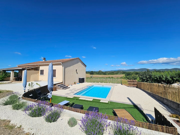 Villa De L'agave - Avec Piscine, 30min D'alès - Saint-Jean-de-Maruéjols-et-Avéjan