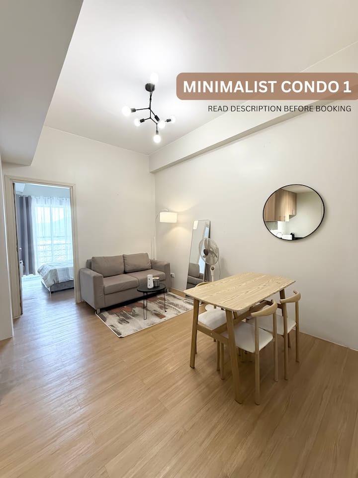 17f 1 Br Minimalist Condo @ Limketkai Loop (8 Pax) - Cagayan de Oro