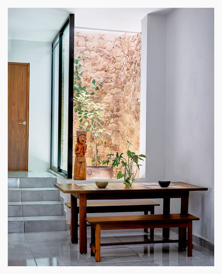 Casa ÁLamo - Confort Al Natural - 2 Recamaras - Campeche