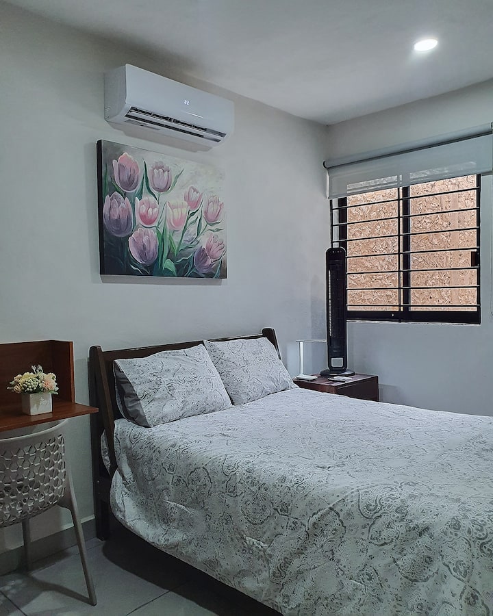 Casa ÁLamo - Confort Al Natural - 2 Recamaras - Campeche