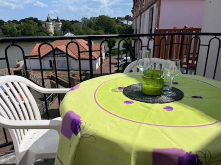 Apt (4 P. Maxi) Vue Lac Et Chapelle Depuis Balcon - Talmont-Saint-Hilaire