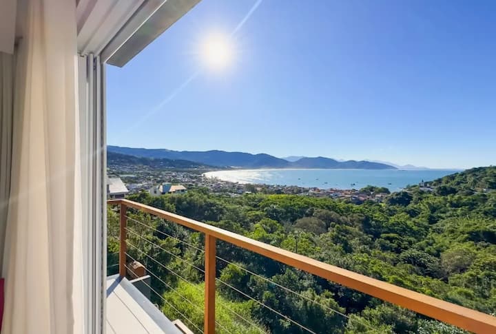 Casa Com Vista Incrível Da Praia - Garopaba