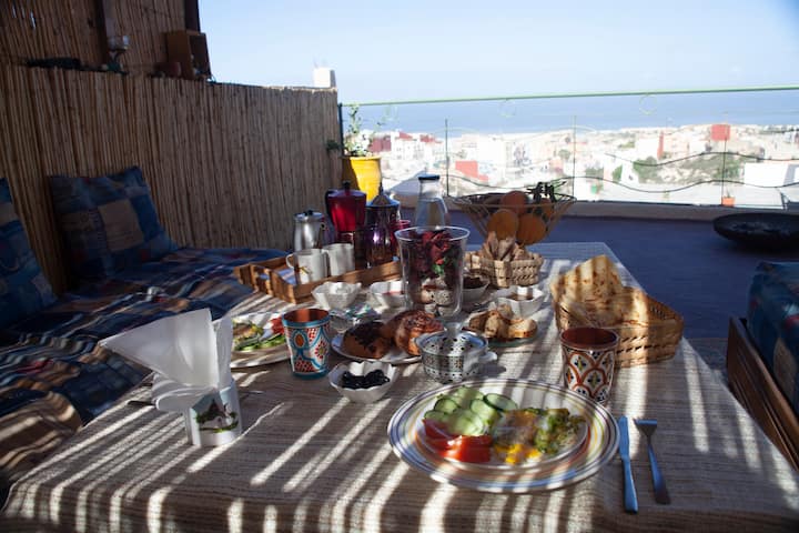 Cilia Casa Surf Just 12 Min Walk To The Ocean - Taghazout