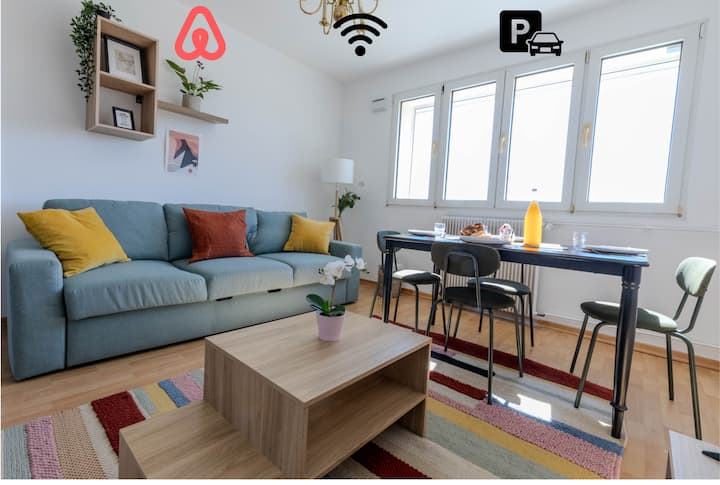 Agréable Appart, Idéalement Situé Parking Gratuit - Mulhouse