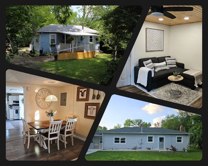 6 Acre Private Family Getaway: Farmhouse & Cottage - Dayton, OH