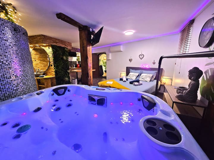 Gîte - Jacuzzi Privatif- Bergheim Centre - Riquewihr