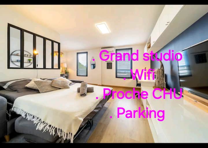 L'emeraude - Studio Proche Du Chu - Saint-Denis, Reunión