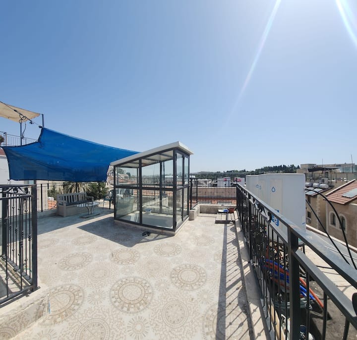 Charming Rooftop In Nachlaot - Jerusalem