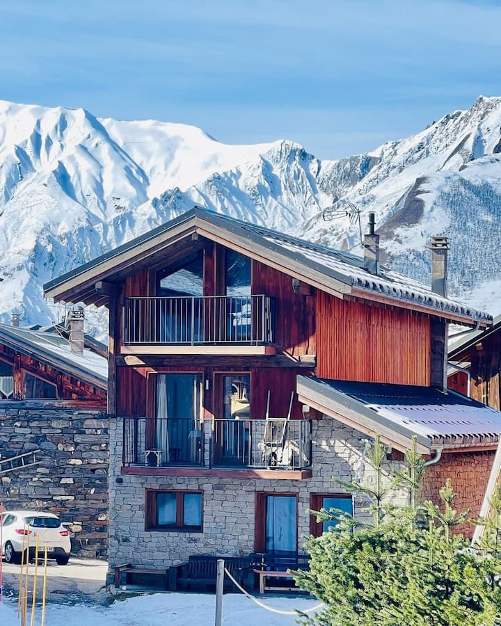 Chalet– Cozy Alpine Stay,les Trois Vallées - Saint-Martin-de-Belleville