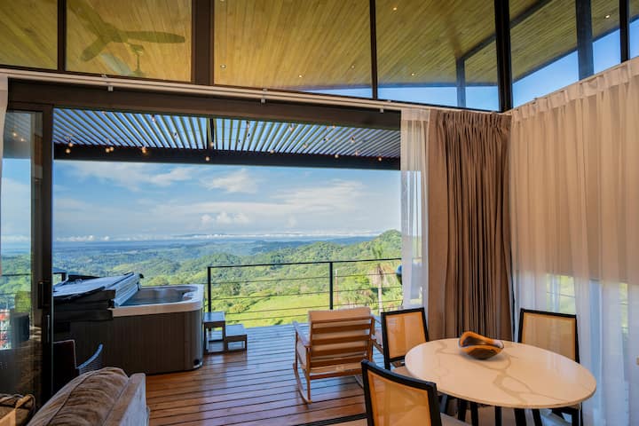 Goldenview+a/c+jacuzzi+private And Exclusive - 코스타리카
