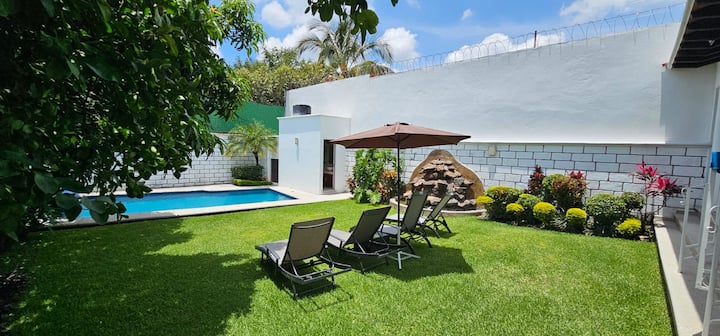 Alberca Climatizada Sin Costo, Súper Cómoda 1 Piso - Temixco