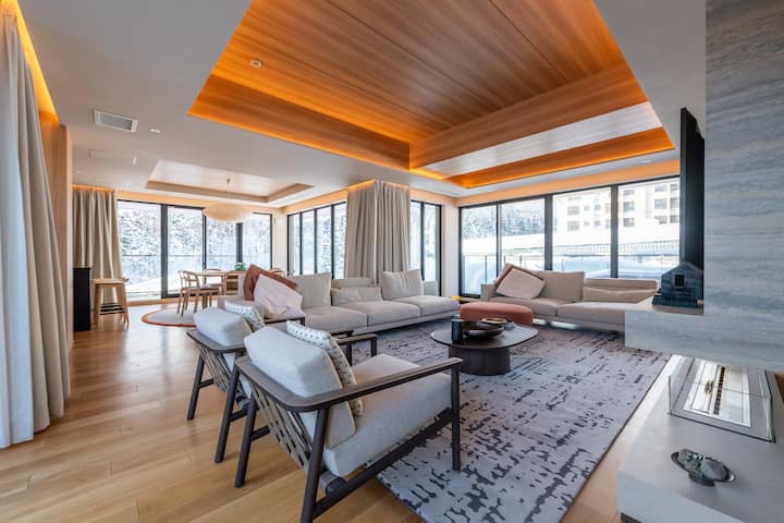 Niseko Kyo | Luxe 6br Penthouse W/ Private Onsen - Hokkaido
