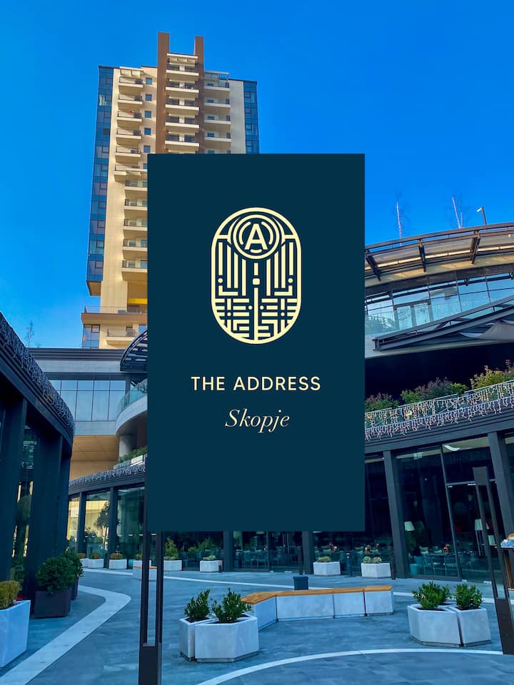 The Address Gold - Modern Luxury Suite - Skopje