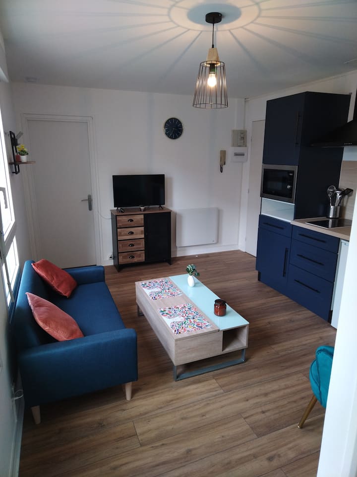 Bel Appartement F2 Refait à Neuf - Calvados