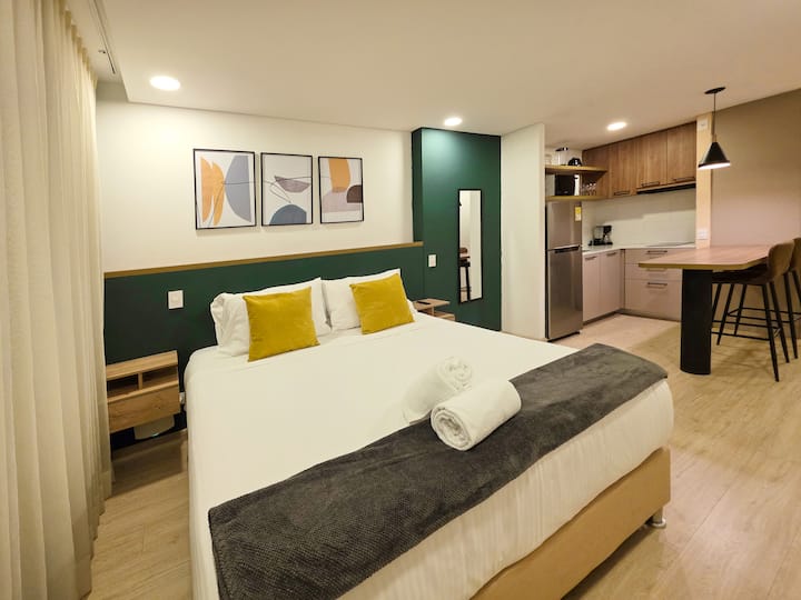 Bright 2br Apt In Usaquen - Bogota