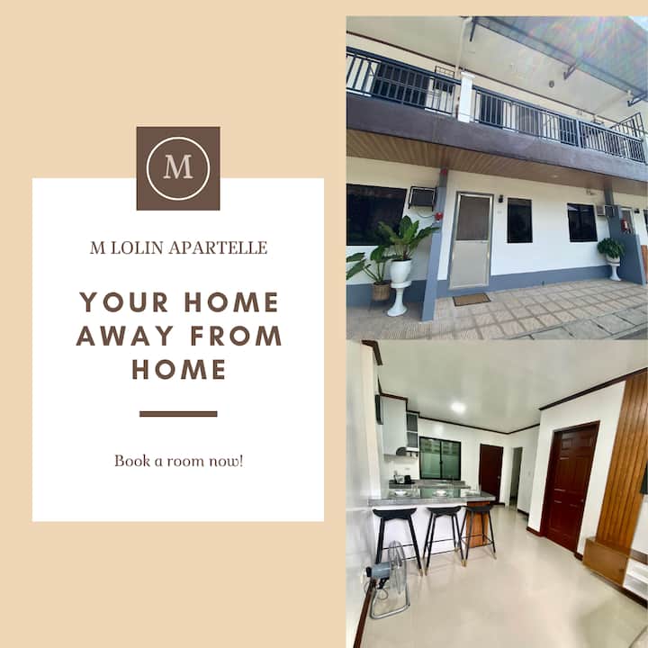 Unit 111 M Lolin Apartelle (1 Bedroom) - Dipolog City