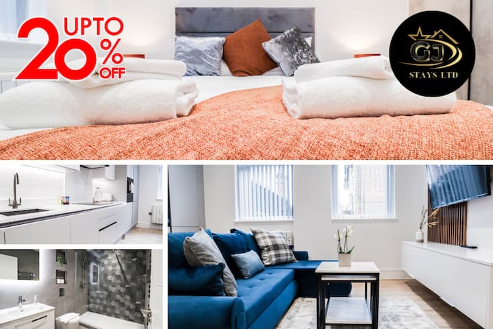 Luxury Meets Comfort - 2br Flat With Free Parking - High Wycombe