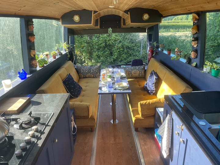 Buster - The Giant Glampervan - 8 Min To The Wave - Gloucestershire