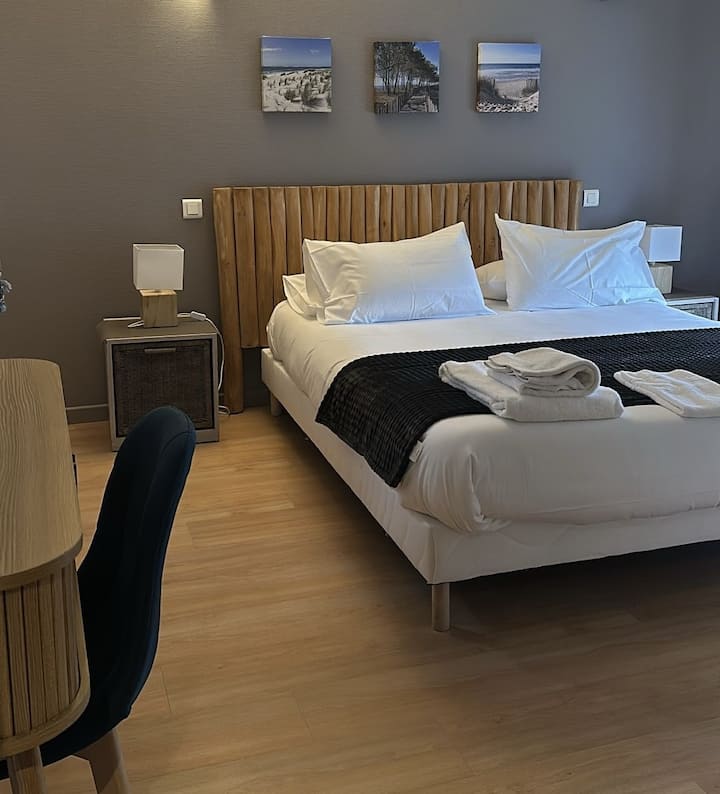 Le Boïate - Chambre L'océan - Andernos-les-Bains