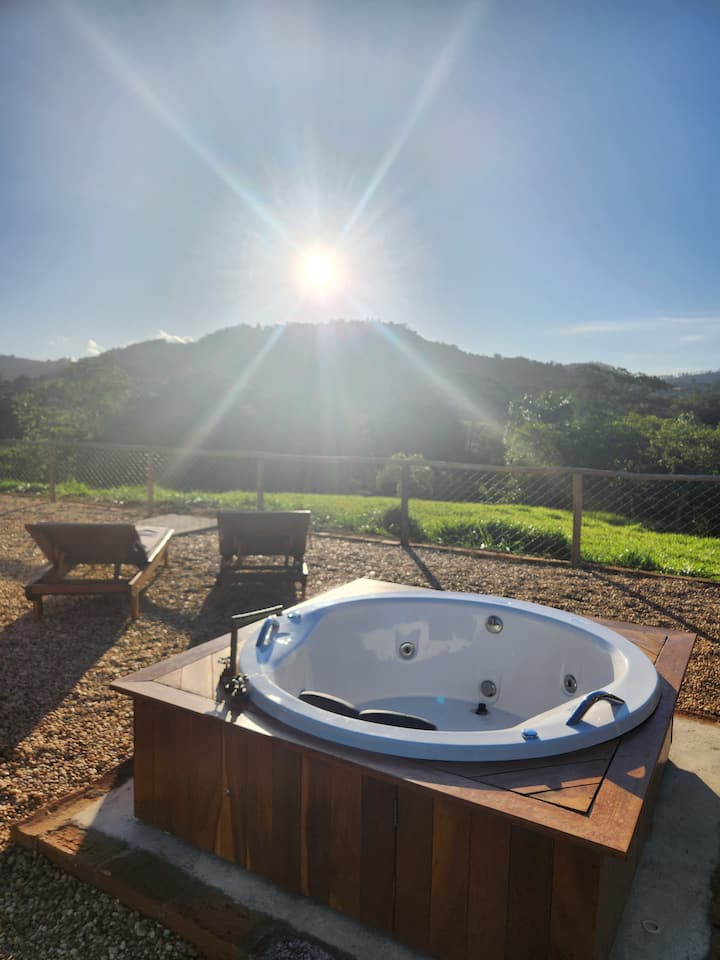 Chalé Ipê Amarelo.tranquilidade Em Meio à Natureza - Serra Negra
