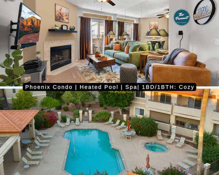 Phoenix Condo | Heated Pool| Spa| 1bd/1bth: Cozy! - 鳳凰城