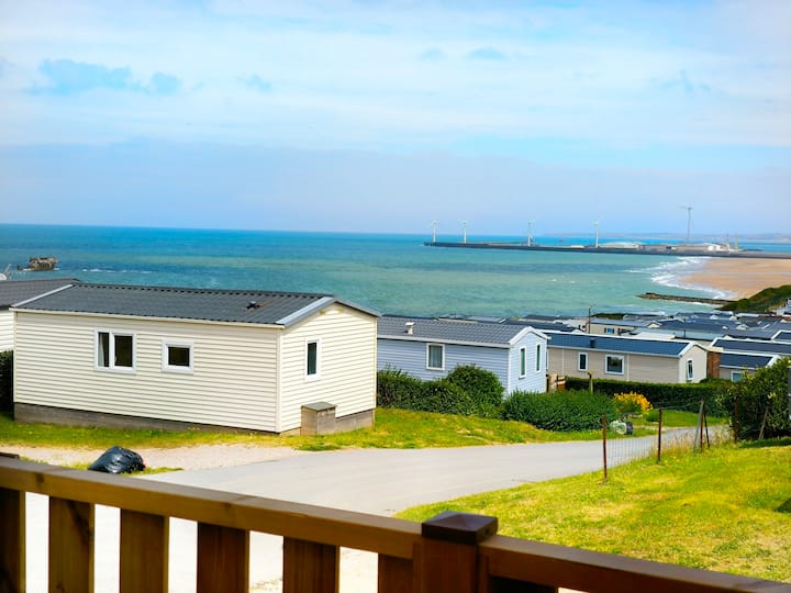 Mobile-home 6 Personnes Vue Mer, Avec Télévision - Le Portel