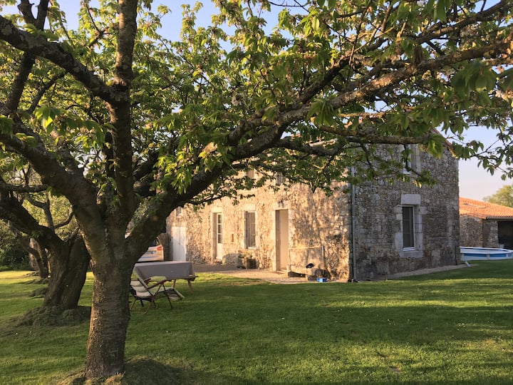 Maison En Pierre, Jardin Arboré - Deux-Sèvres