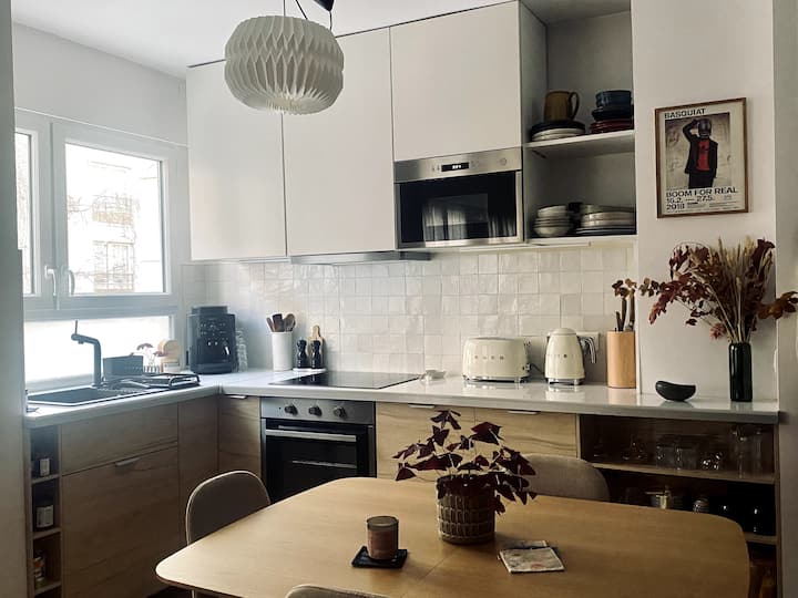 Studio Chaleureux Pour 1/2 Pers - Pantin