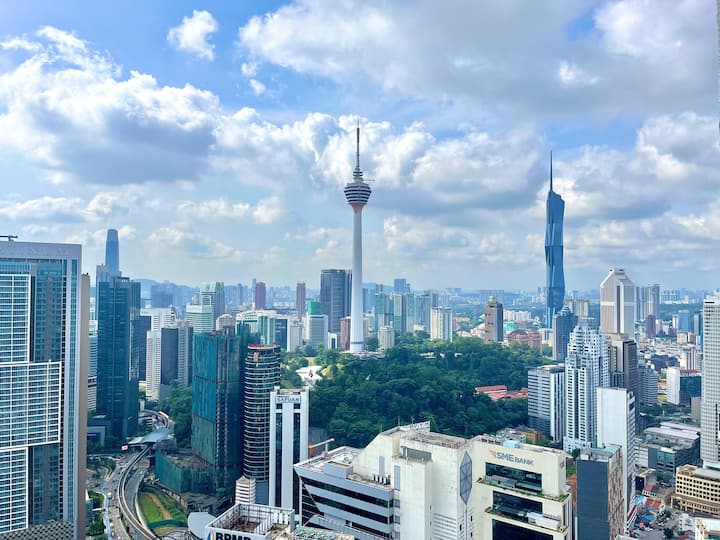 @13sa2113 Best Pool View Kltower Klcc Merdekatower - Kuala Lumpur