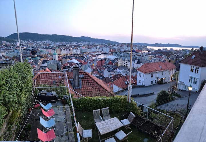 Penthouse Apartment With Garden And Amazing View, - Bergen
