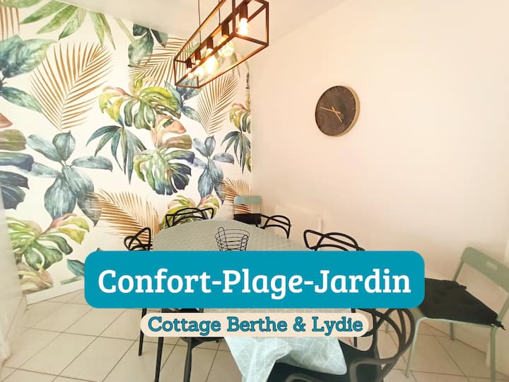 Berthe Lydie Cottage Charme Mer - Fort-Mahon-Plage