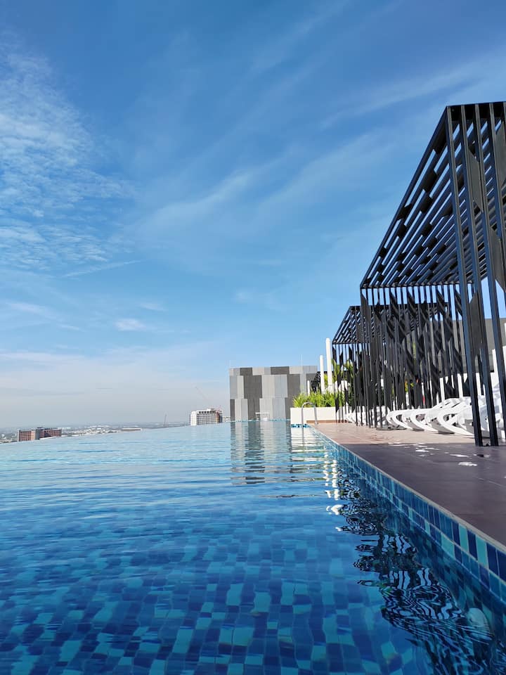 Horizon@ipoh | Sky Infinity Pool | 6 Pax| Town - Ipoh