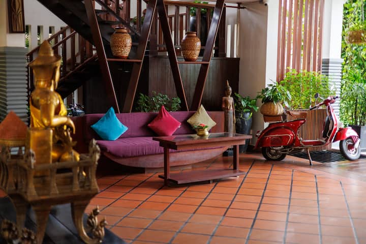 Suite Junior Jardin Vert + Petit-déjeuner - 柬埔寨